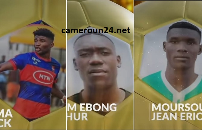 Les trois finalistes ?Révélation? du Ballon d'or camerounais 2023 sont ...