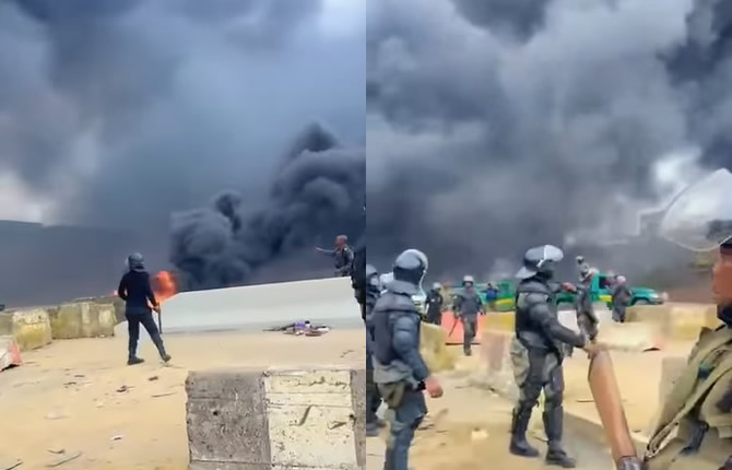 Crise post électorale au Cameroun : Douala, Bertoua, Bafoussam… le chaos post-électoral s’étend ...