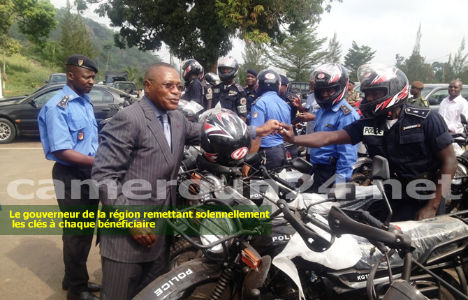 SUD,Du matériel roulant pour la police - Cameroun24.net - Cameroun24.net