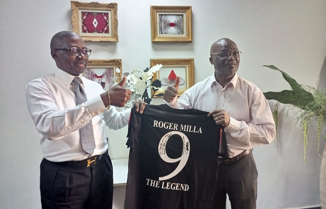 Roger Mila à Sofitoul - Cameroun24.net - Cameroun24.net