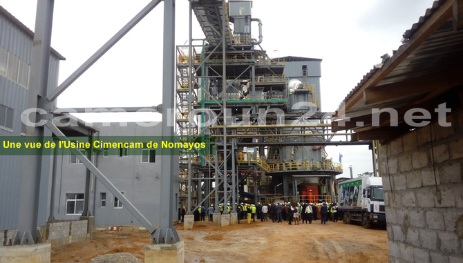 Cameroun : Cimencam ouvre officiellement son usine de Nomayos et ...